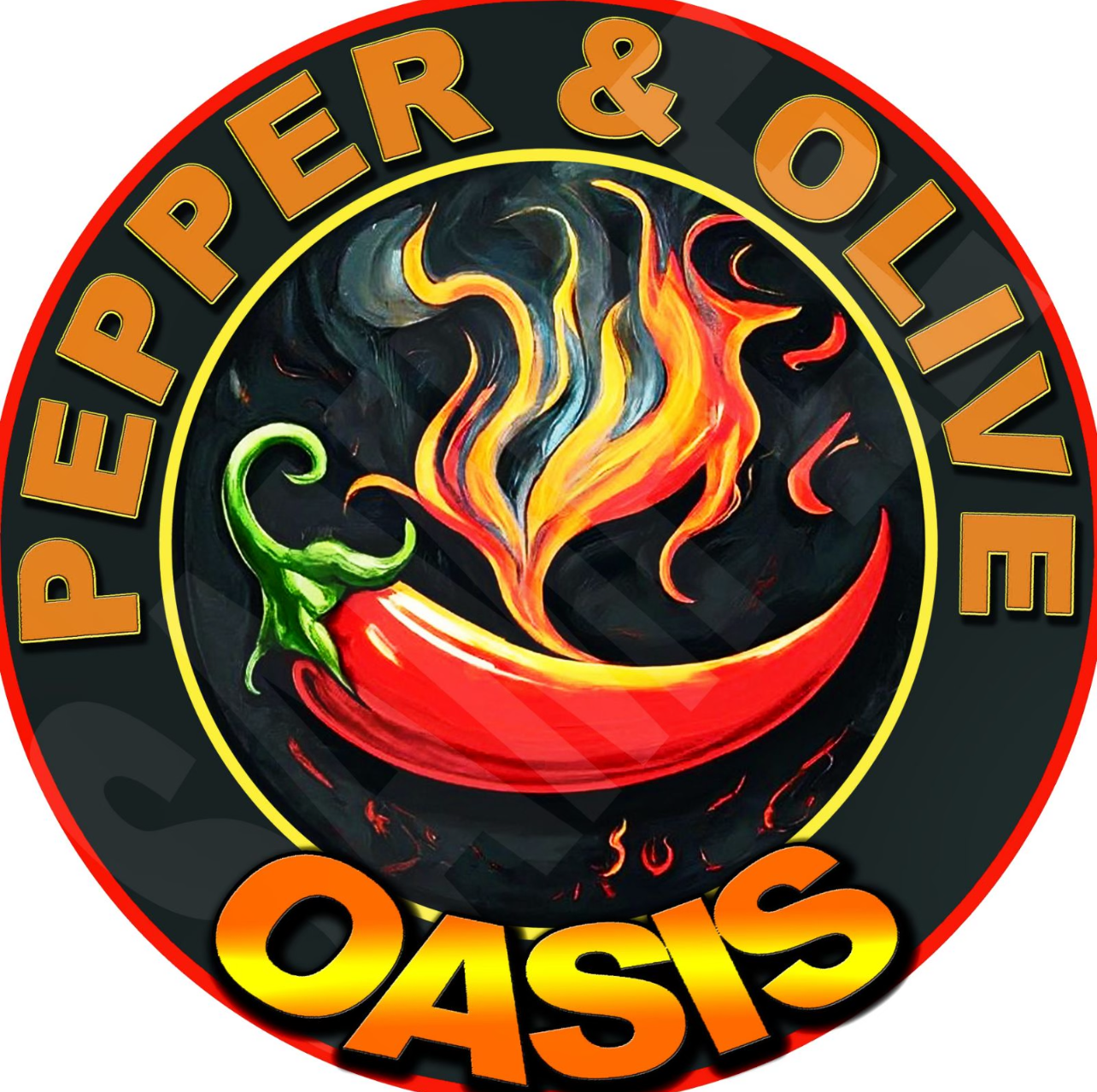 Pepper & Olive Oasis logo